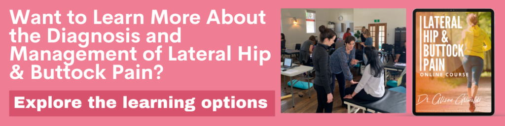 Lateral Hip Pain: Causes, diagnosis and treatment | Find out more
