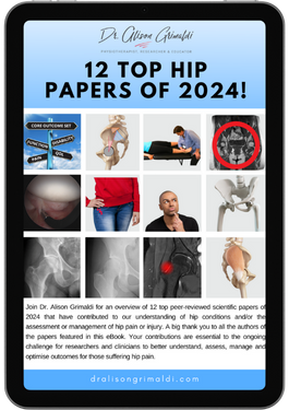 12 Top Hip Papers of 2024 | Dr Alison Grimaldi